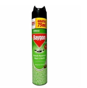 Baygon Aerosol Zen Garden Green Tea & White Orchid 600 ml | Lazada ...