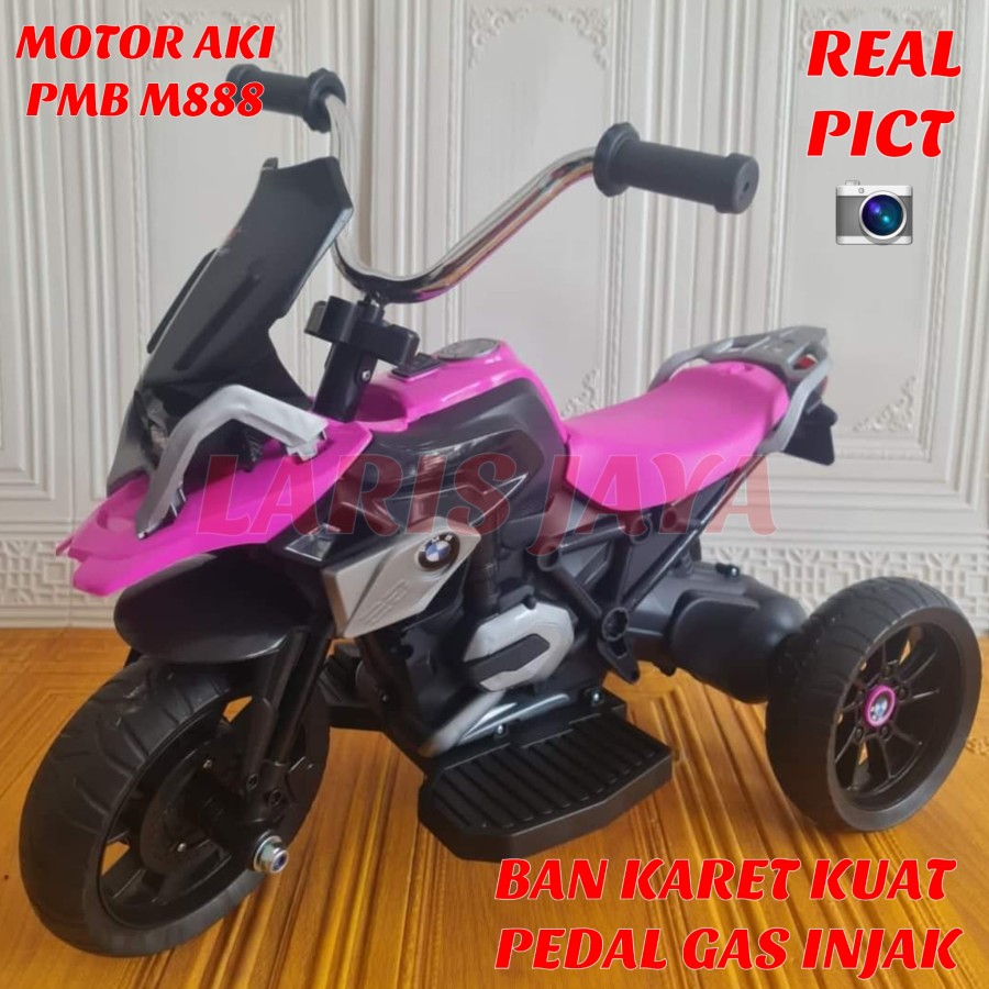 motoran aki mainan anak , motor aki PMB M888 AKI TERBARU , motor aki ...
