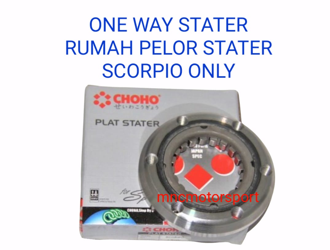 ONEWAY ONE WAY STATER ONLY SCORPIO RUMAH PELOR STATER | Lazada Indonesia