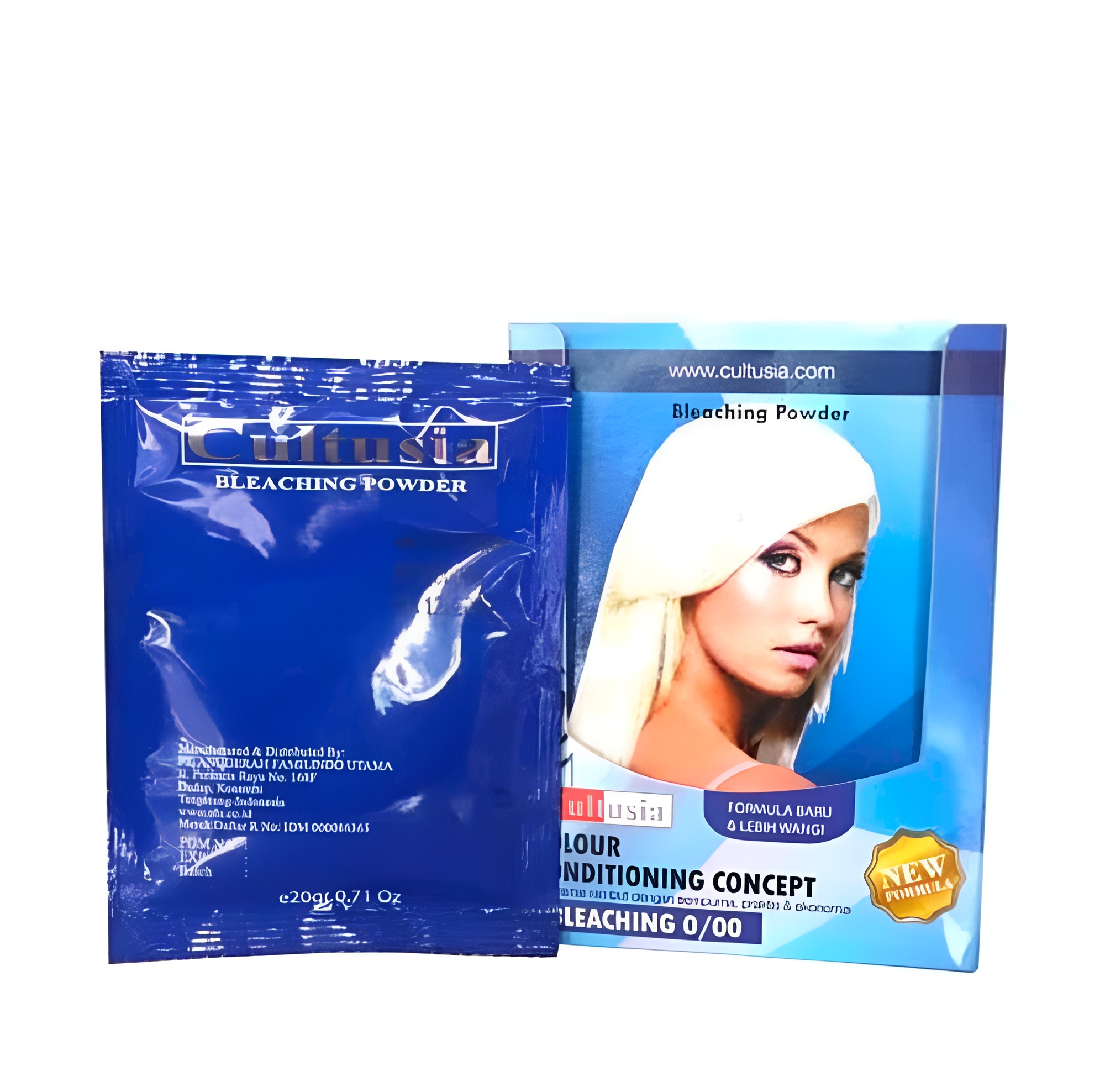 Cultusia Bleaching Powder 0/00 Sachet 20ml - Bubuk Bleaching Sachet ...