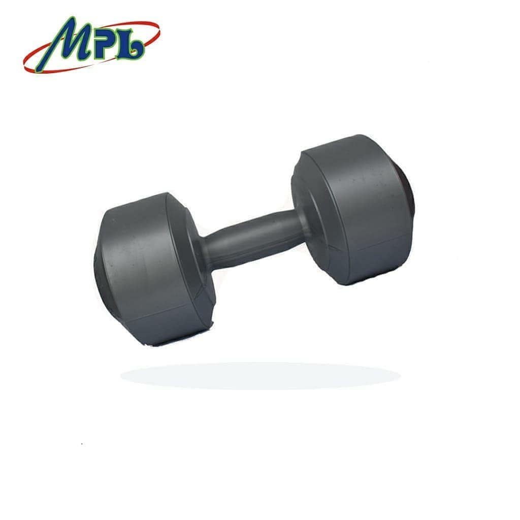 DUMBEL / BARBEL PLASTIC SILVER 4 KG | Lazada Indonesia