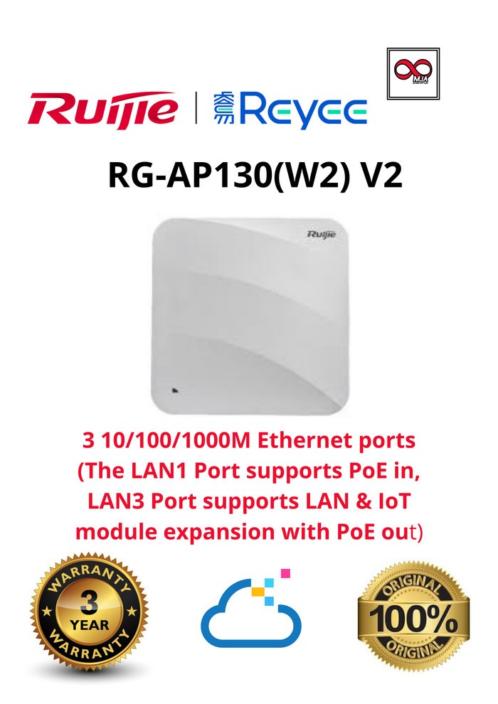 Ruijie RG-AP840-i , Wi-Fi 6 MIMO 802.11AX Wireless Indoor Access Point ...