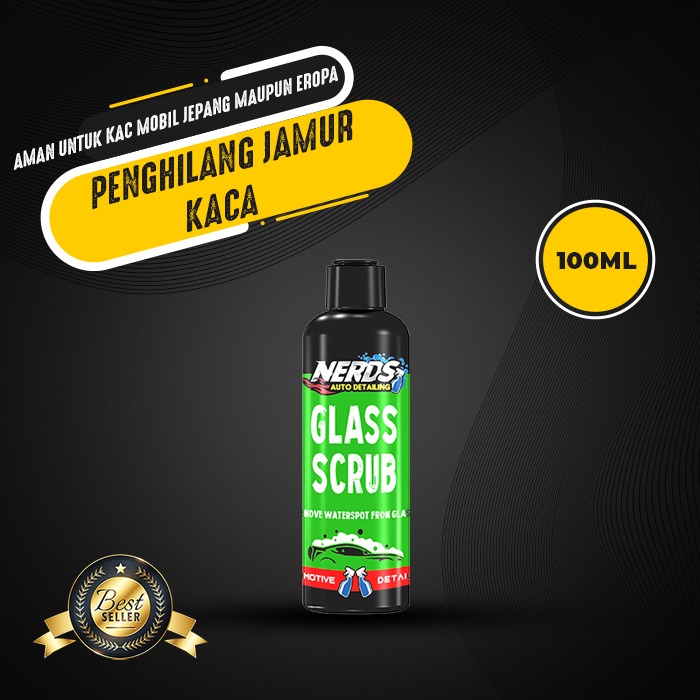 Glass Scrub / Glass Polish Penghilang jamur/waterspot pada kaca/Aman ...