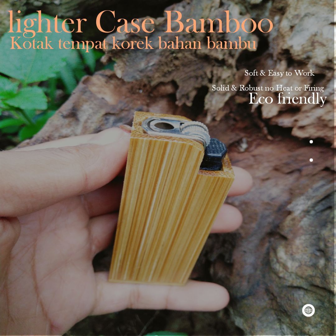 CASEBamboo lighter korek api bambu unik | Lazada Indonesia