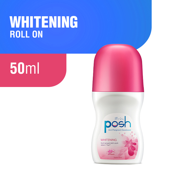 POSH ROLL ON WHITENING BTL 50ML | Lazada Indonesia