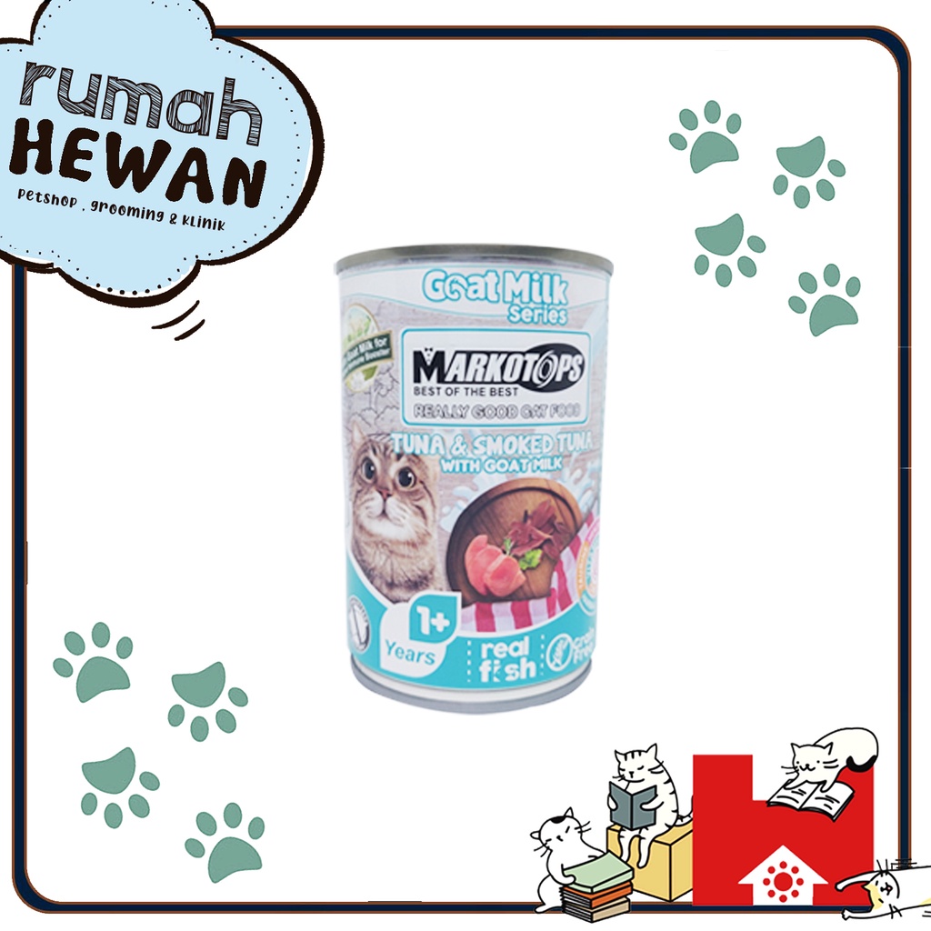 Markotops Kaleng 400gr / Makanan Kucing Wet Food Markotop Basah 400 gr ...