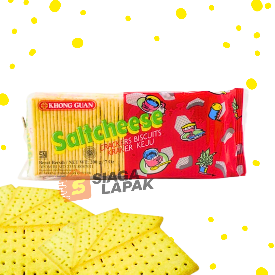 Saltcheese Keju Crackers 200gr Biskuit Keju Krekers Khong Guan | Lazada ... Saltcheese Keju Crackers 200gr Biskuit Keju Krekers Khong Guan | Lazada ...