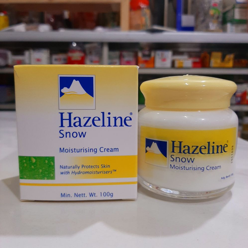 [100% ASLI MALAYSIA] HAZELINE SNOW KUNING 100GRAM / MOISTURIZING CREAM ...