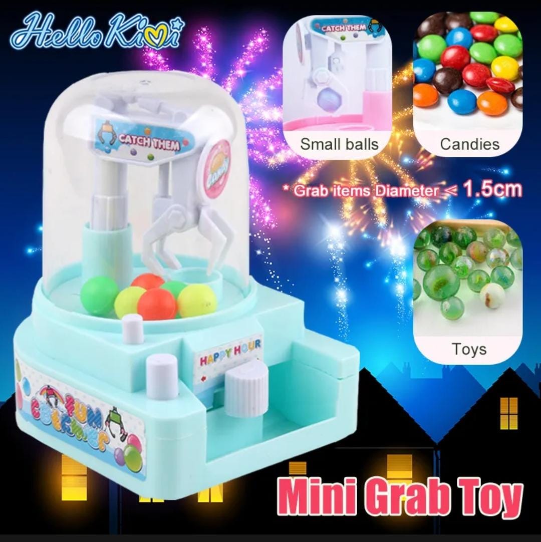 Cod Mainan Anak Mesin Capit Mini Grab Toys / Mainan Anak mesin Capit Bola Claw Macine Toys ...