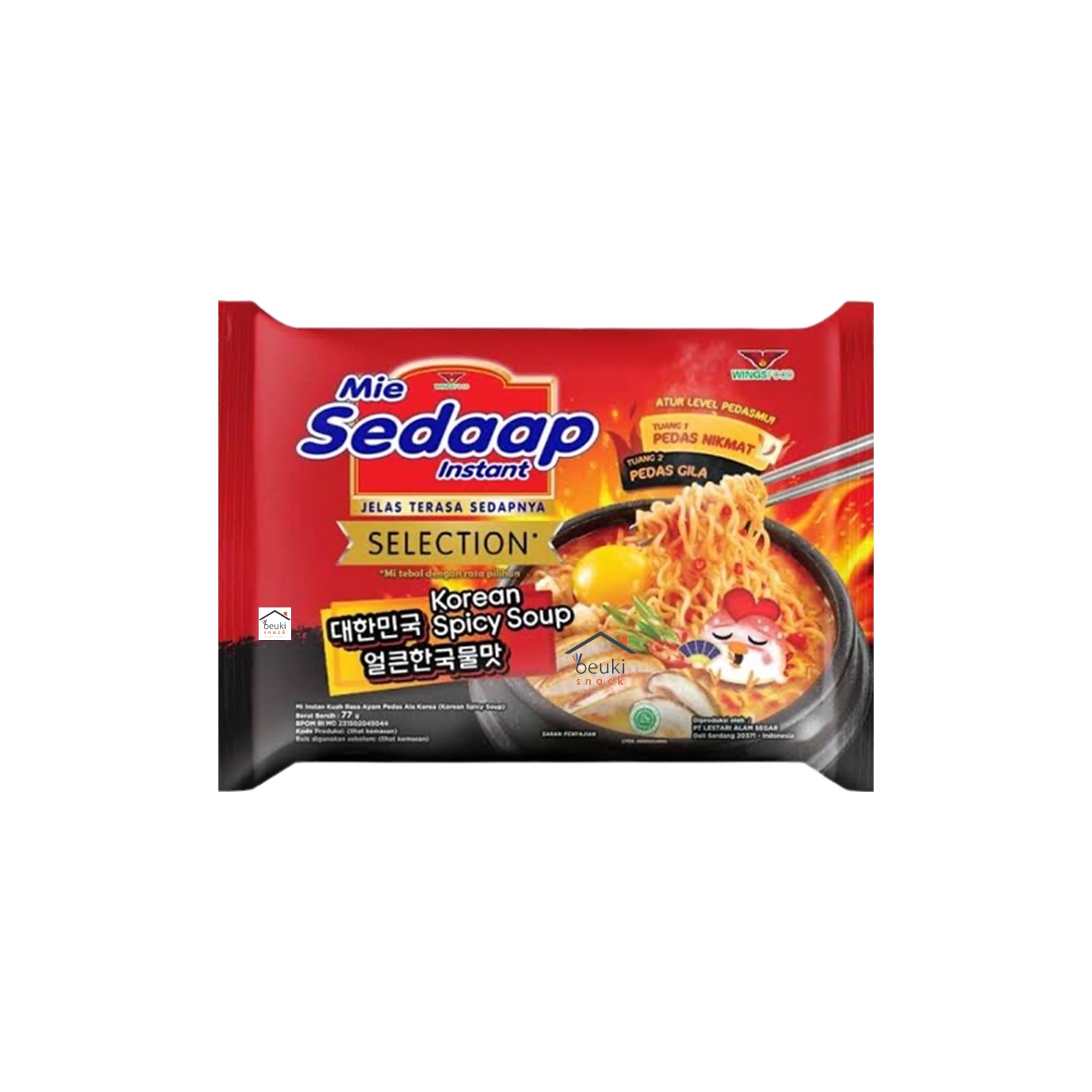 Mie Sedaap Selection Korean Spicy Soup Sup Pedas Ala Korea | Lazada ...