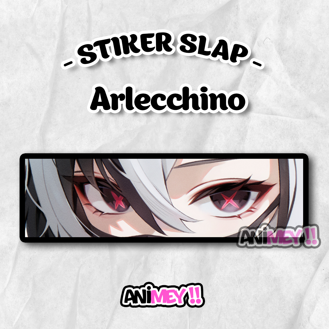 Stiker Slap Arlecchino / Sticker Slap Anime Waterproof | Lazada Indonesia