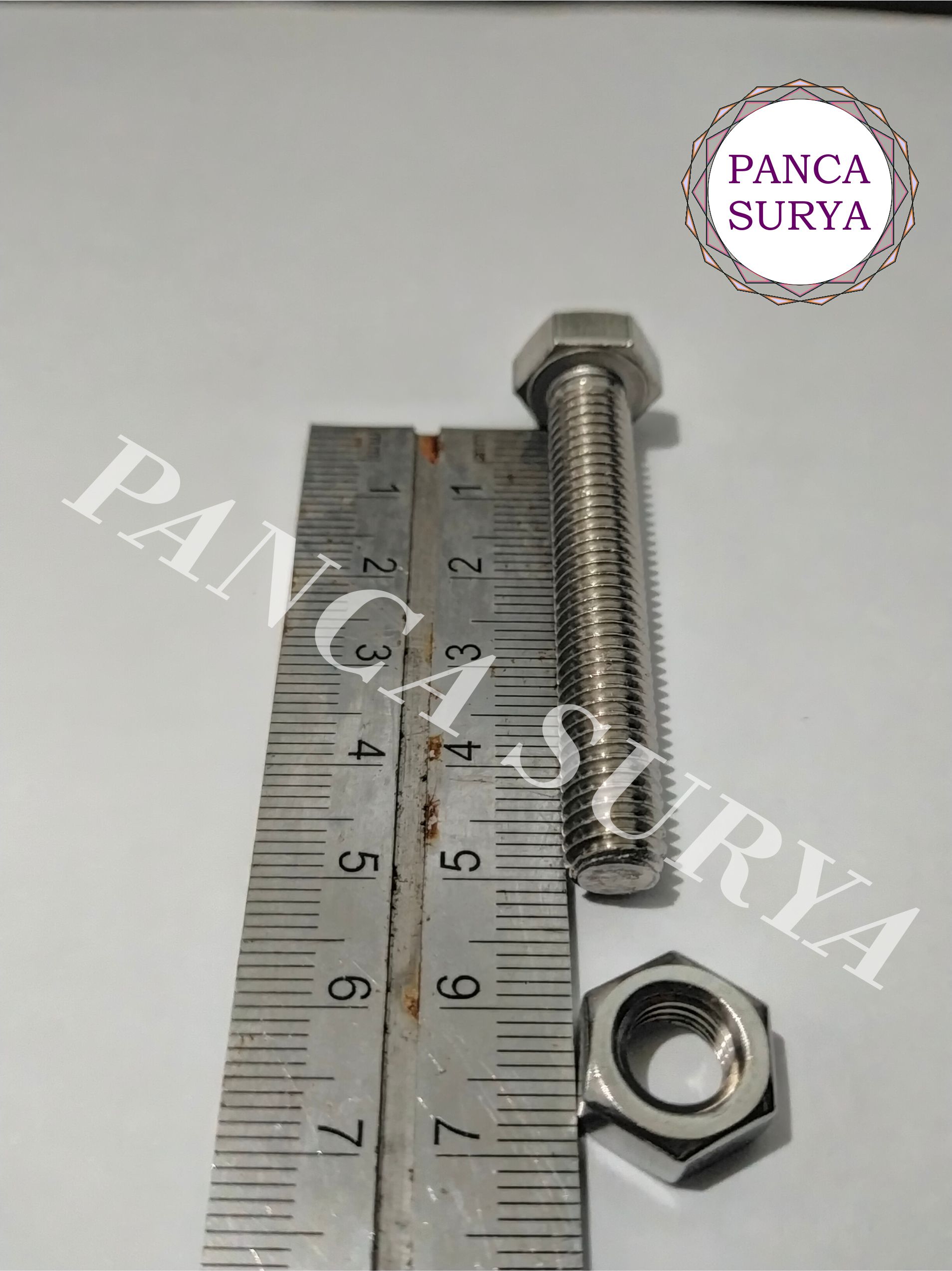 Baut Stainless Steel SUS 304 M8 THE (MINIMAL PEMBELIAN 10 PCS) | Lazada Indonesia