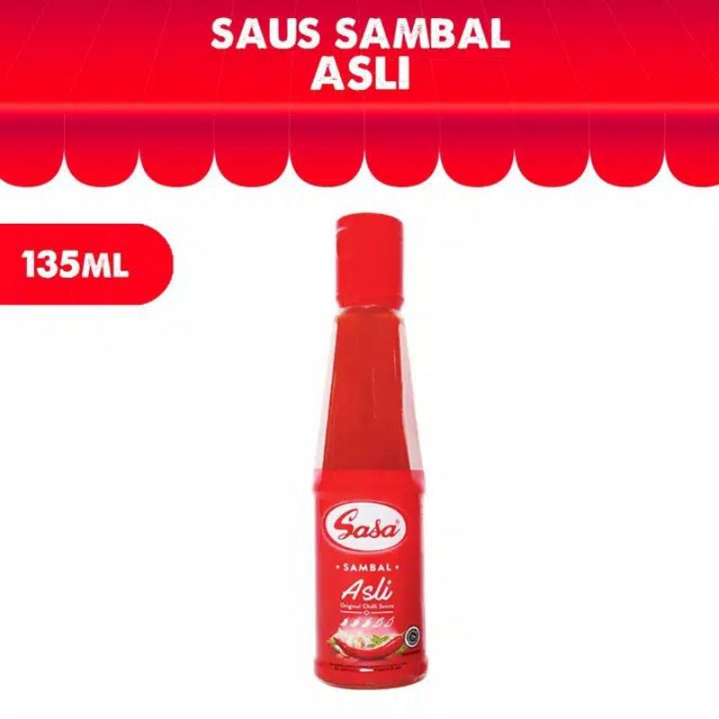 Sasa Saos Sambal Asli kemasan Botol Saus murah dan enak | Lazada Indonesia