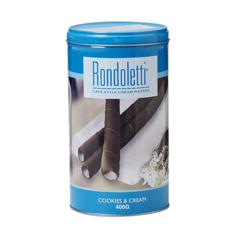 Rondoletti Wafer Stik TIN 400 gr - Rasa Coklat/Vanilla/Cappucino ...