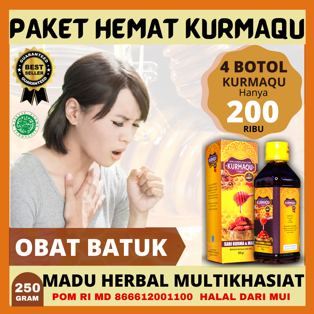 KURMAQU PAKET 1 - Obat Batuk Anak Dewasa, Obat Batuk Kering, Obat Batuk ...
