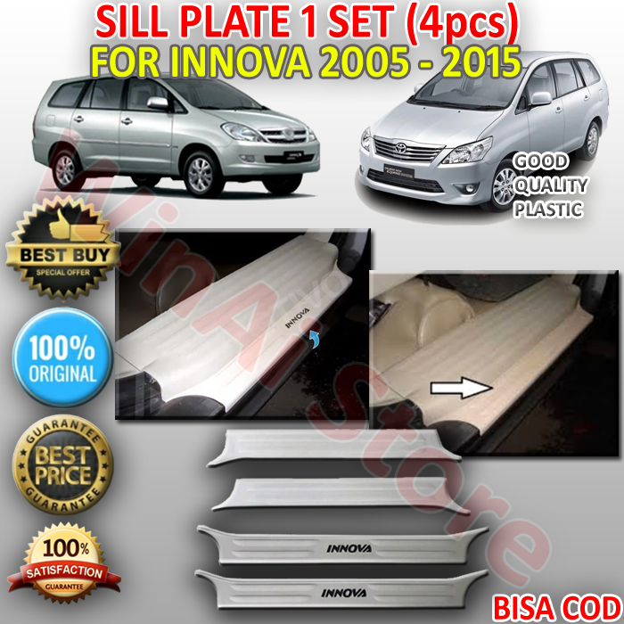 SILL PLATE SAMPING INNOVA 2005-2015 MODEL ORIGINAL | Lazada Indonesia