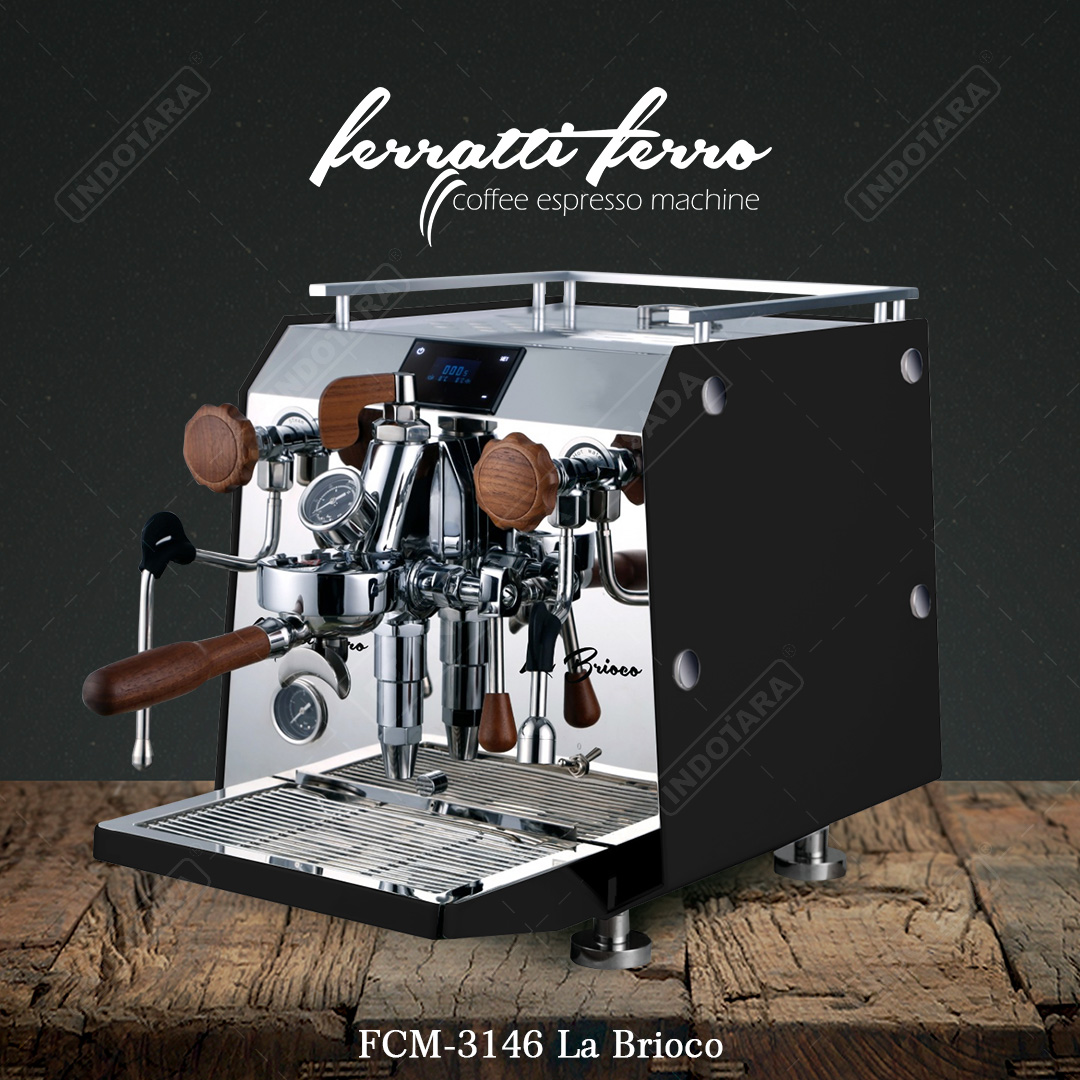 Mesin Kopi Ferratti Ferro Espresso Machine / FCM3146 La Brioco | Lazada ...