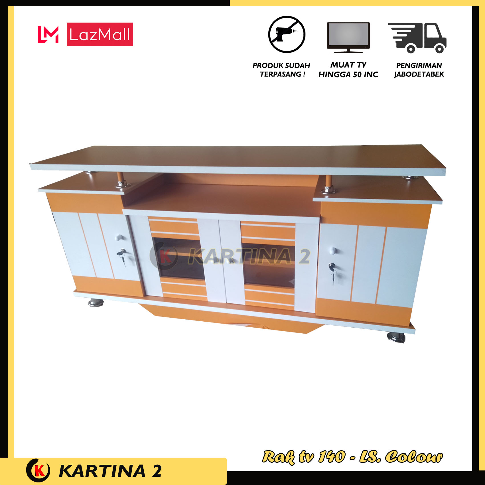 Meja Tv / Rak Tv / Bufet Tv / Meja Tv LED 50 inc Minimalis Modern ...