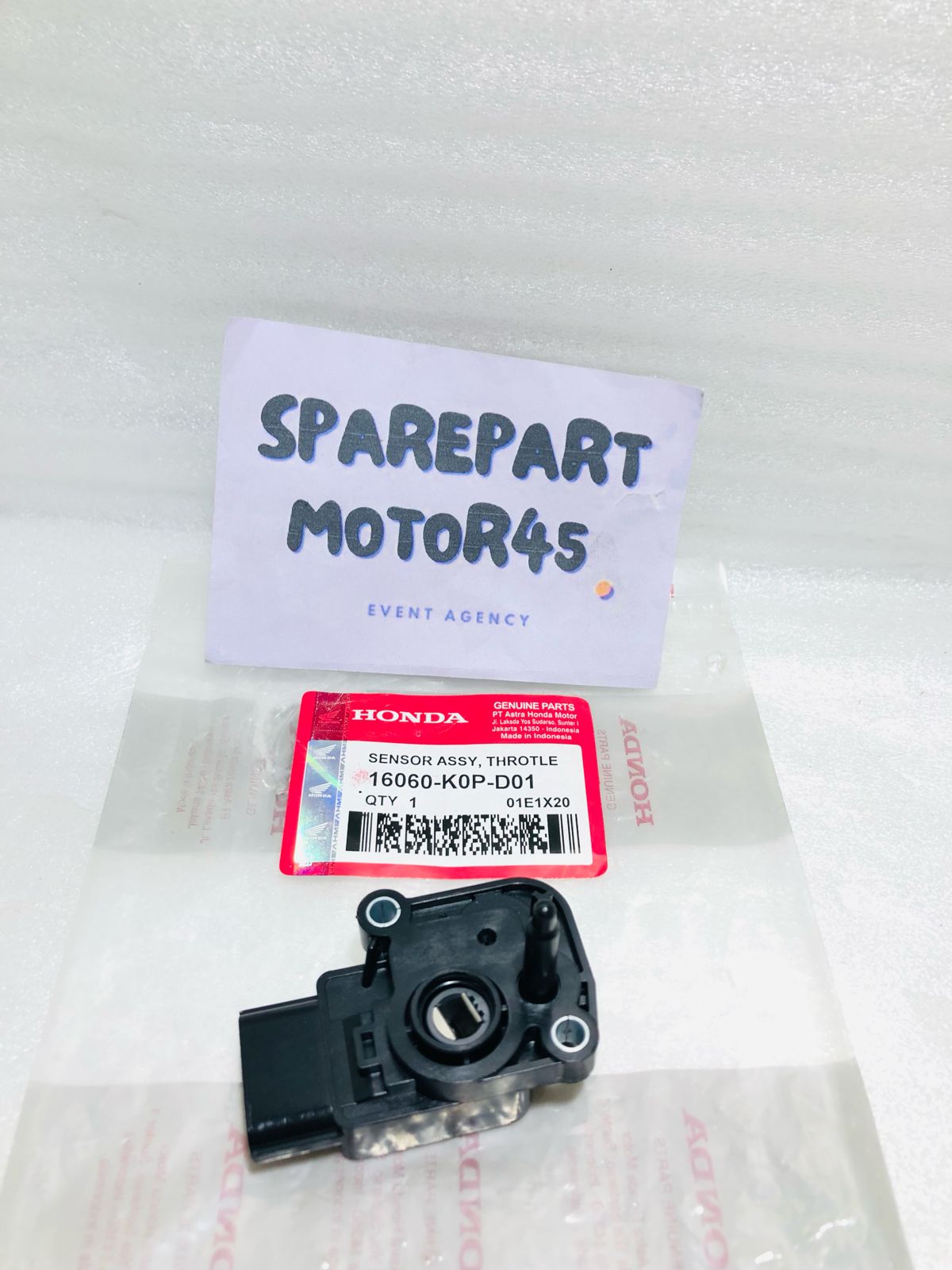 SENSOR GAS MAQS SWITCH TPS THROTTLE BODY HONDA PCX 160 BARU ORIGINAL ...