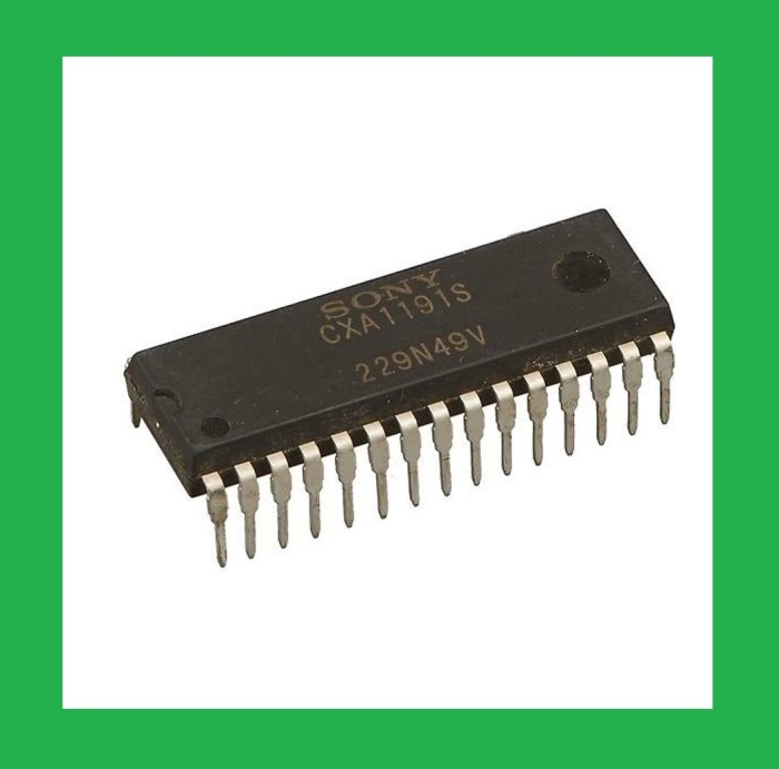 POWER IC CHIP CXA1191S CXA1191 AM FM RECEIVER SONY ORIGINAL | Lazada ...
