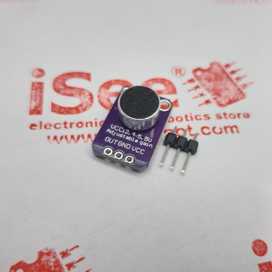 GY-MAX4466 Electret Microphone Amplifier MAX4466 with Adjustable Gain ...