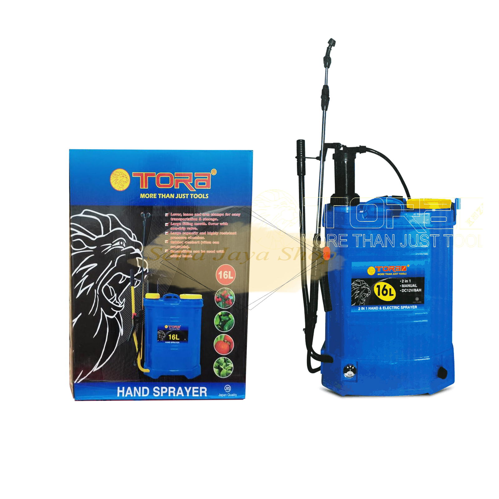 PROMO!!!!!!!! TORA16 Liter Pressure Sprayer Alat Semprot Tanaman Hama ...