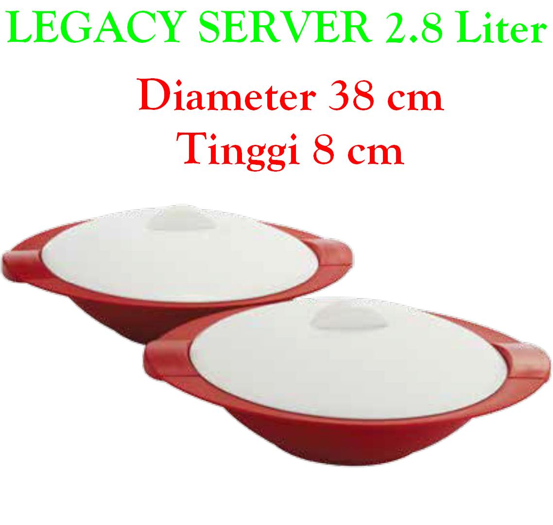 Tupperware Legacy Server 2.8 Liter (SATU BUAH) | Lazada Indonesia