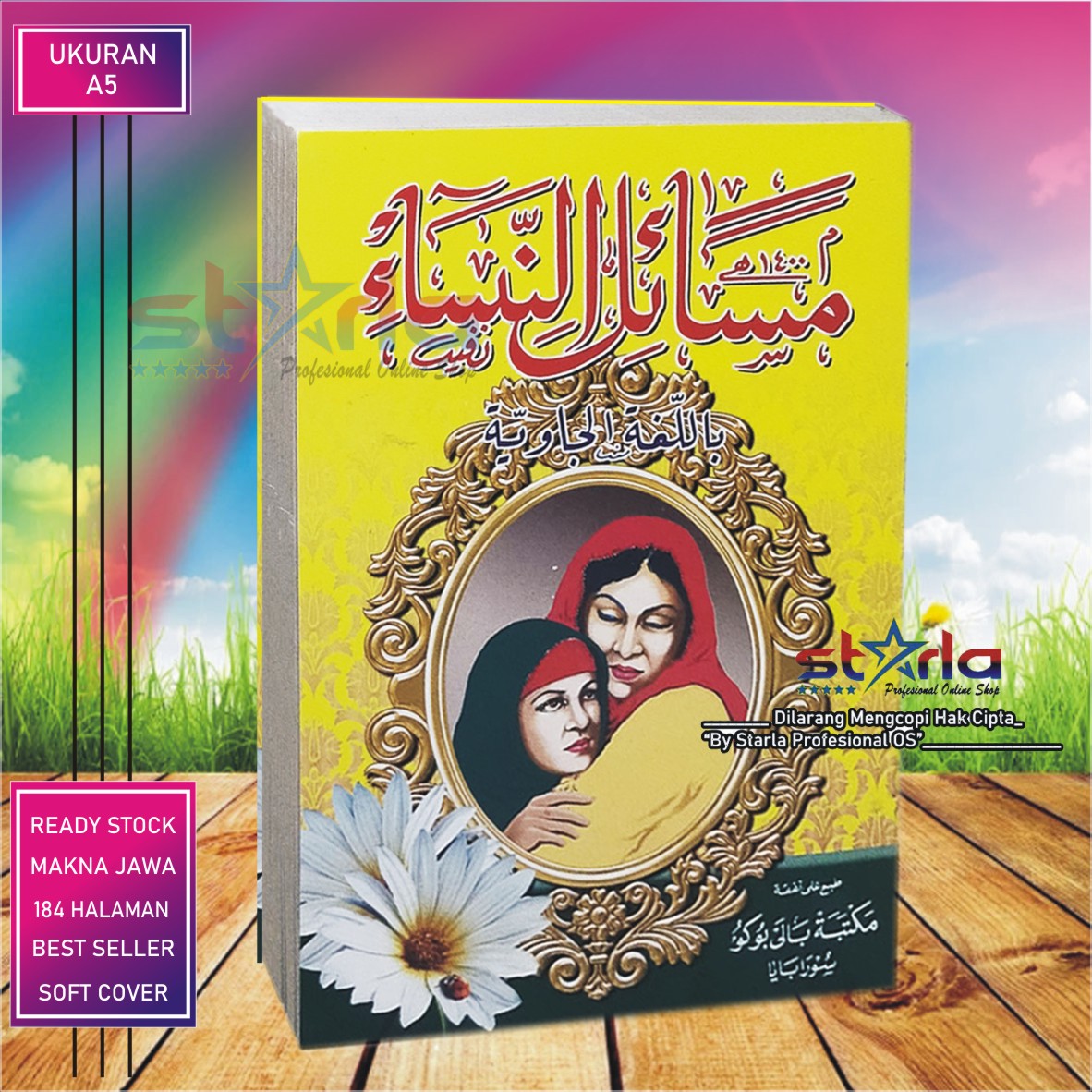 Kitab Masailun Nisa Makna Jawa Pegon gandul /buku tentang masalah ...