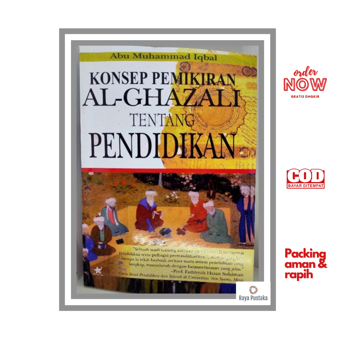 [Bisa COD] Buku Konsep Pemikiran Al-Ghazali tentang Pendidikan Penulis ...