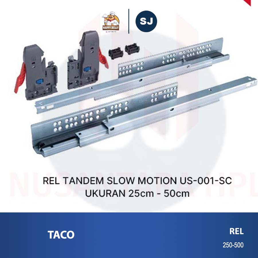 TACO Rel Laci Tandem 25 - 50cm - 30cm US001SC-300 | Lazada Indonesia