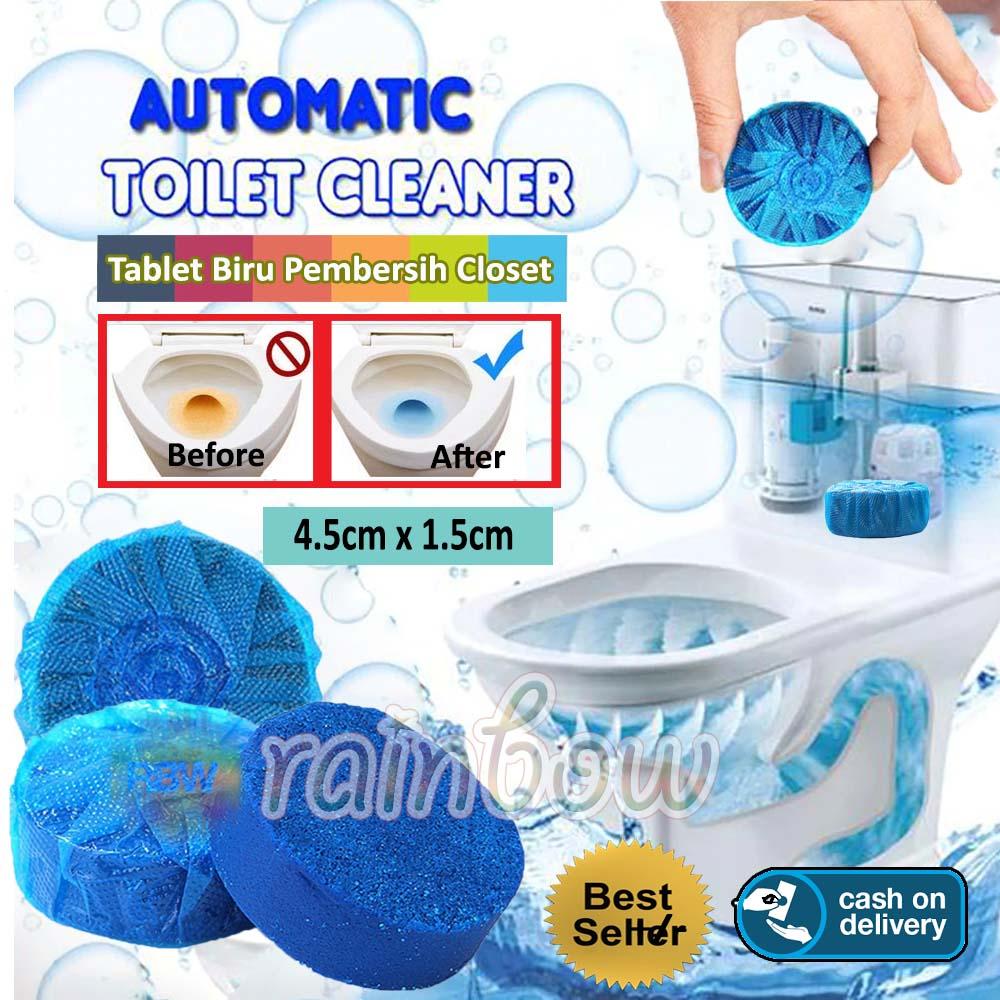 rainbow - 1 Pcs Tablet Pembersih Kloset 50gr Pembersih WC Otomatis ...
