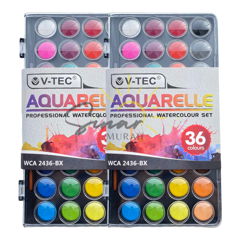 V-Tec Aquarelle Cat Air Watercolour Cake 36 | Lazada Indonesia