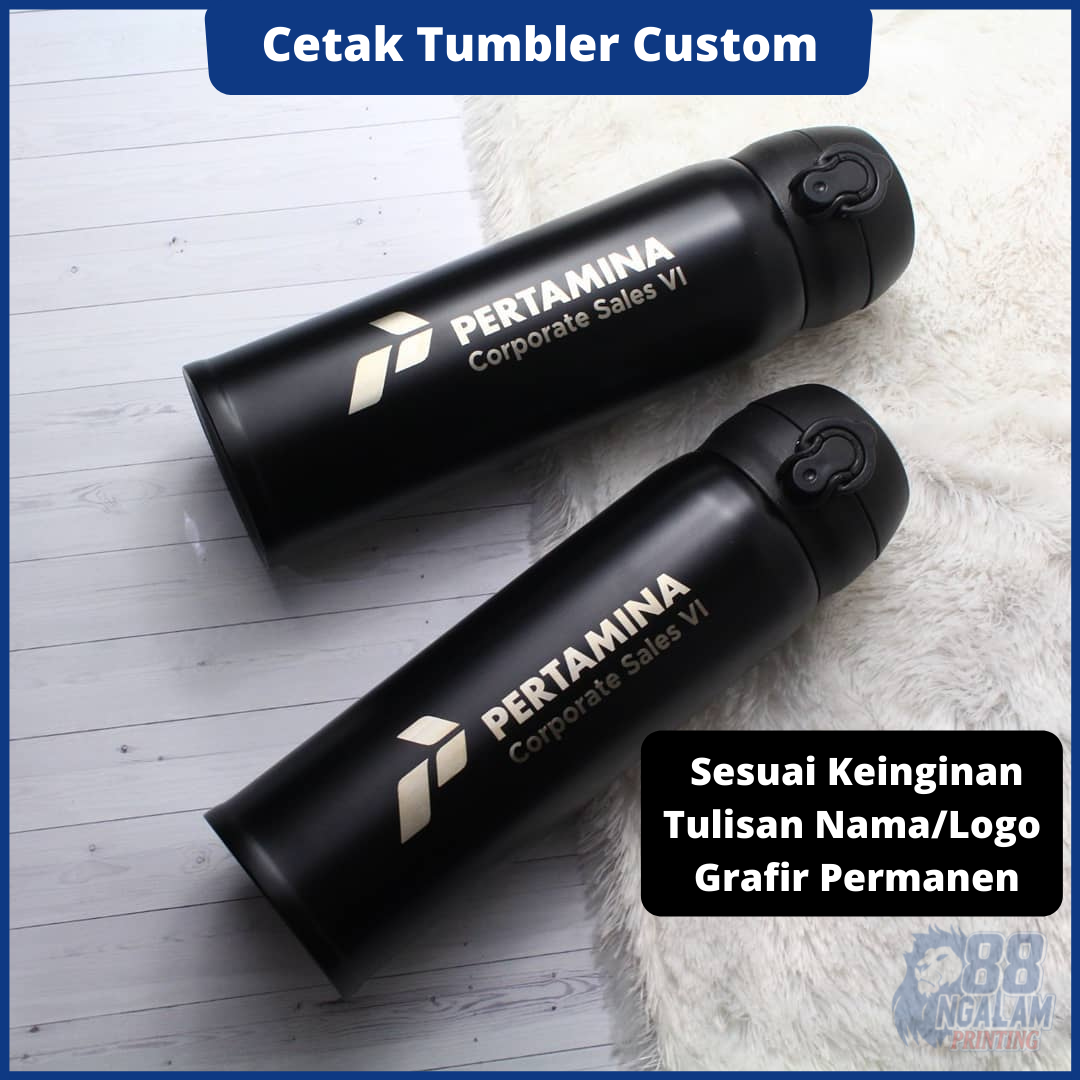 Cetak Botol Grafir Tumbler Custom Tumbler Grafir Botol Murah | Lazada ...