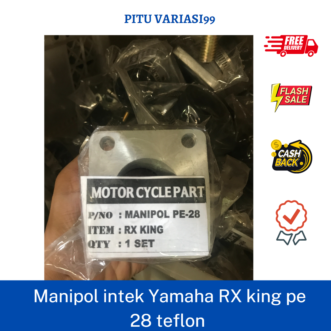 Manipol intek Yamaha RX king pe 28 teflon | Lazada Indonesia