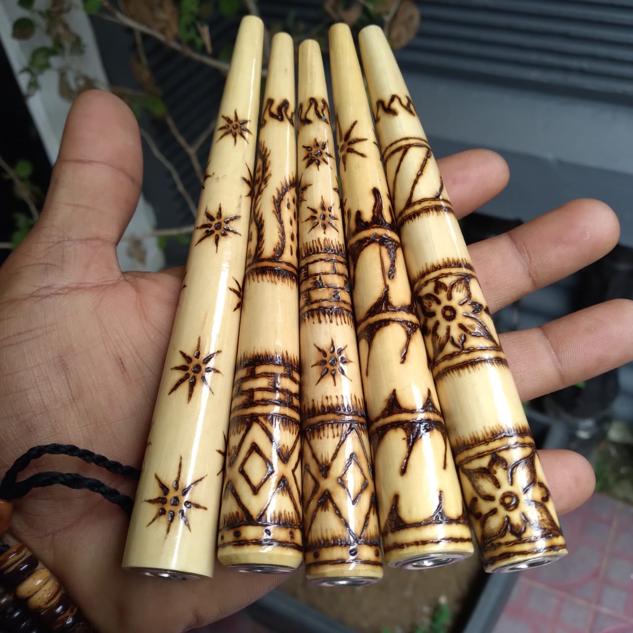 pipa rokok kayu kopi ukir batik unik | Lazada Indonesia