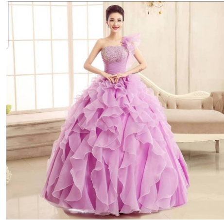 Gaun wedding ballgown layer /gaun pengantin /gaun prewedding /gaun ...