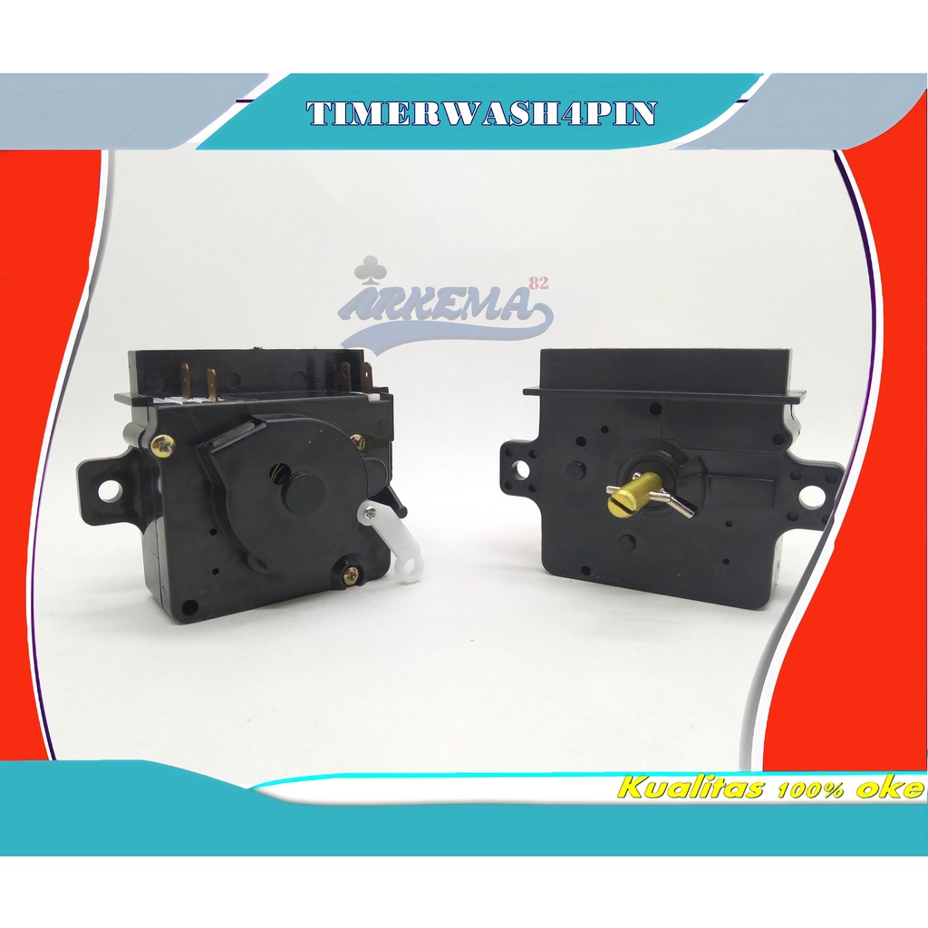 TIMER MESIN CUCI SOCKET | TIMER WASHING 4 PIN | TIMER WASH SOKET 4 PIN ...