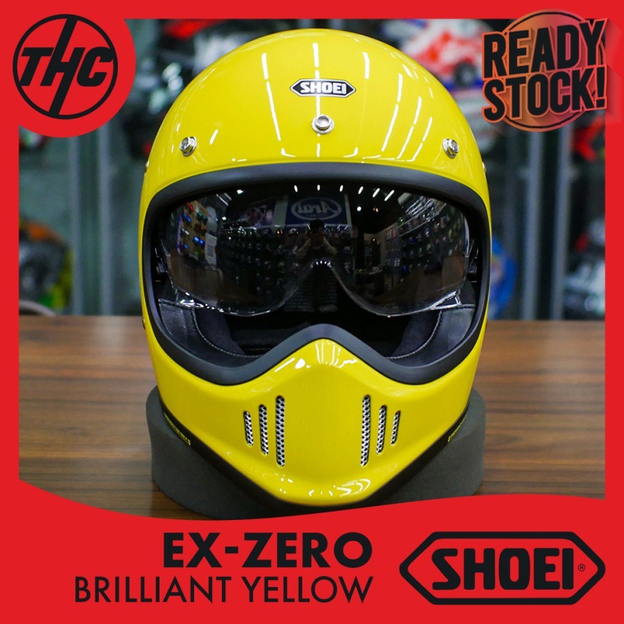 SHOEI HELMET EX-ZERO EQUATION BRILLIANT YELLOW | Lazada Indonesia
