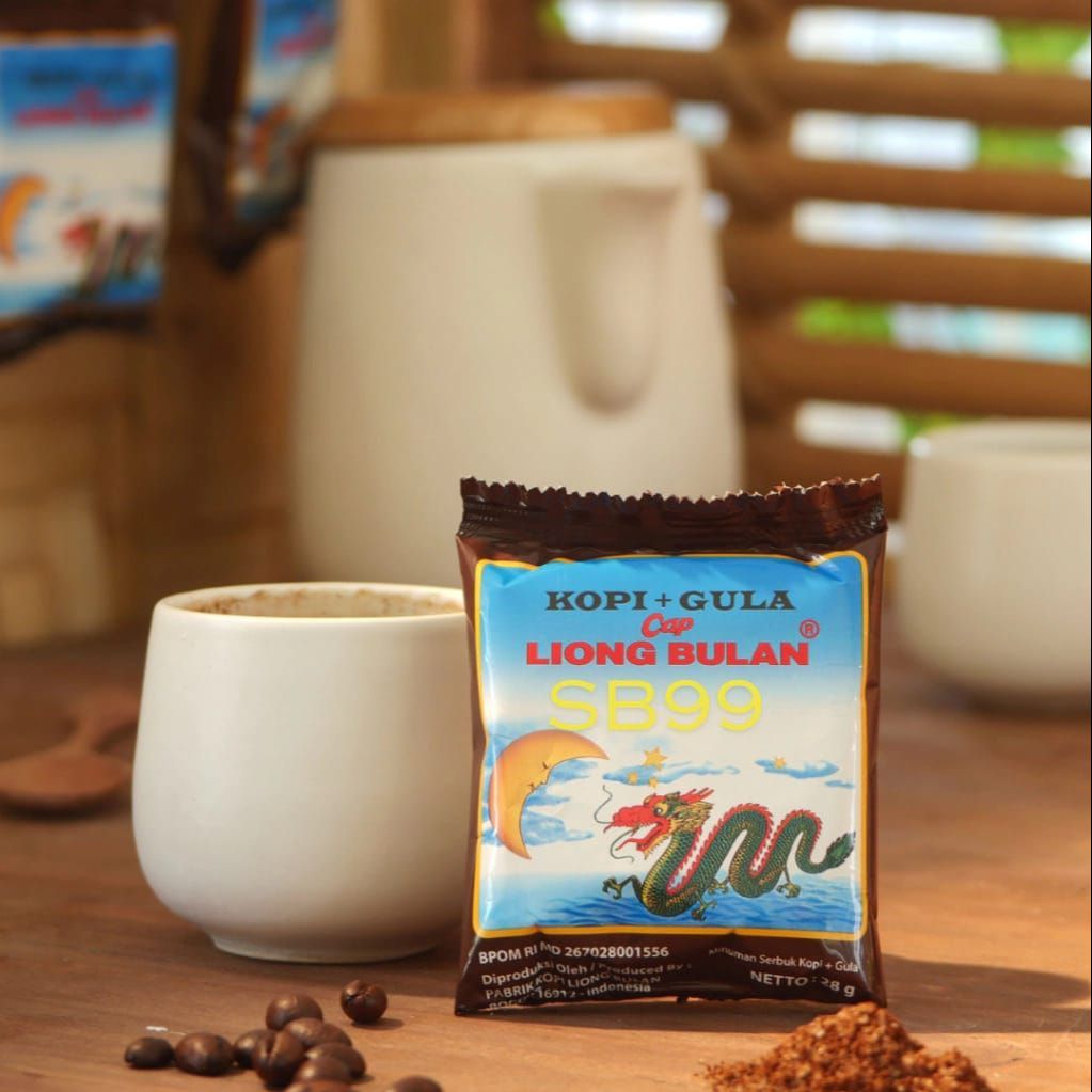 KOPI LIONG BULAN KOPI + GULA 1 PACK (28 x20 sachet) MINUMAN | Lazada ...