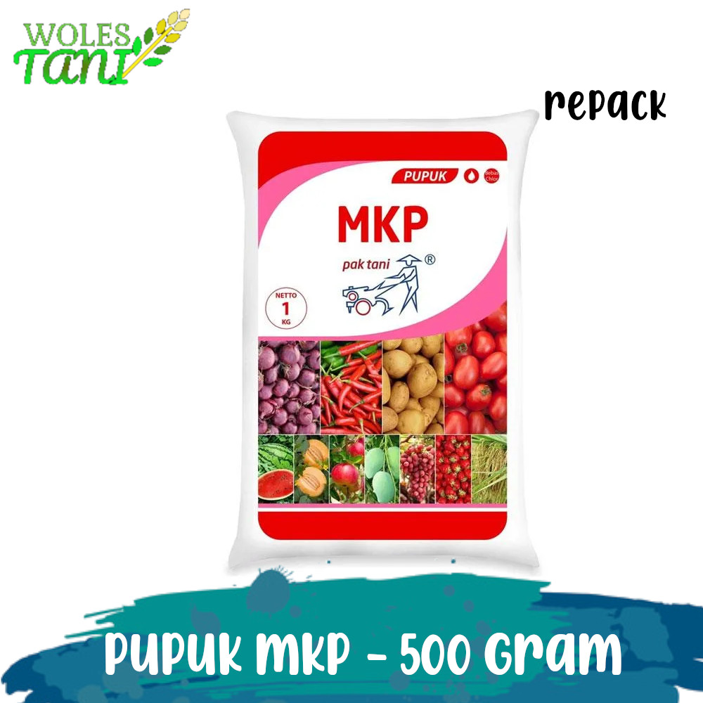 Pupuk MKP Pak Tani 500 Gram Pupuk Majemuk PK | Lazada Indonesia