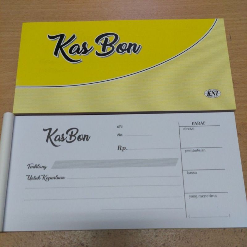 Buku Kas Bon Prima/Bukti Kasbon Prima | Lazada Indonesia
