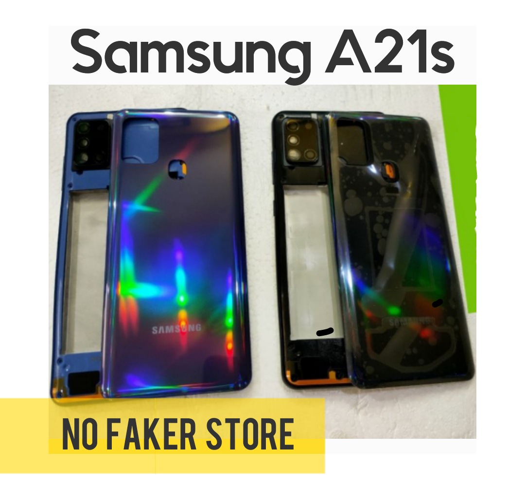 Backdoor + Bezel Samsung A21s / A217 | Housing / Casing Samsung A21s ...