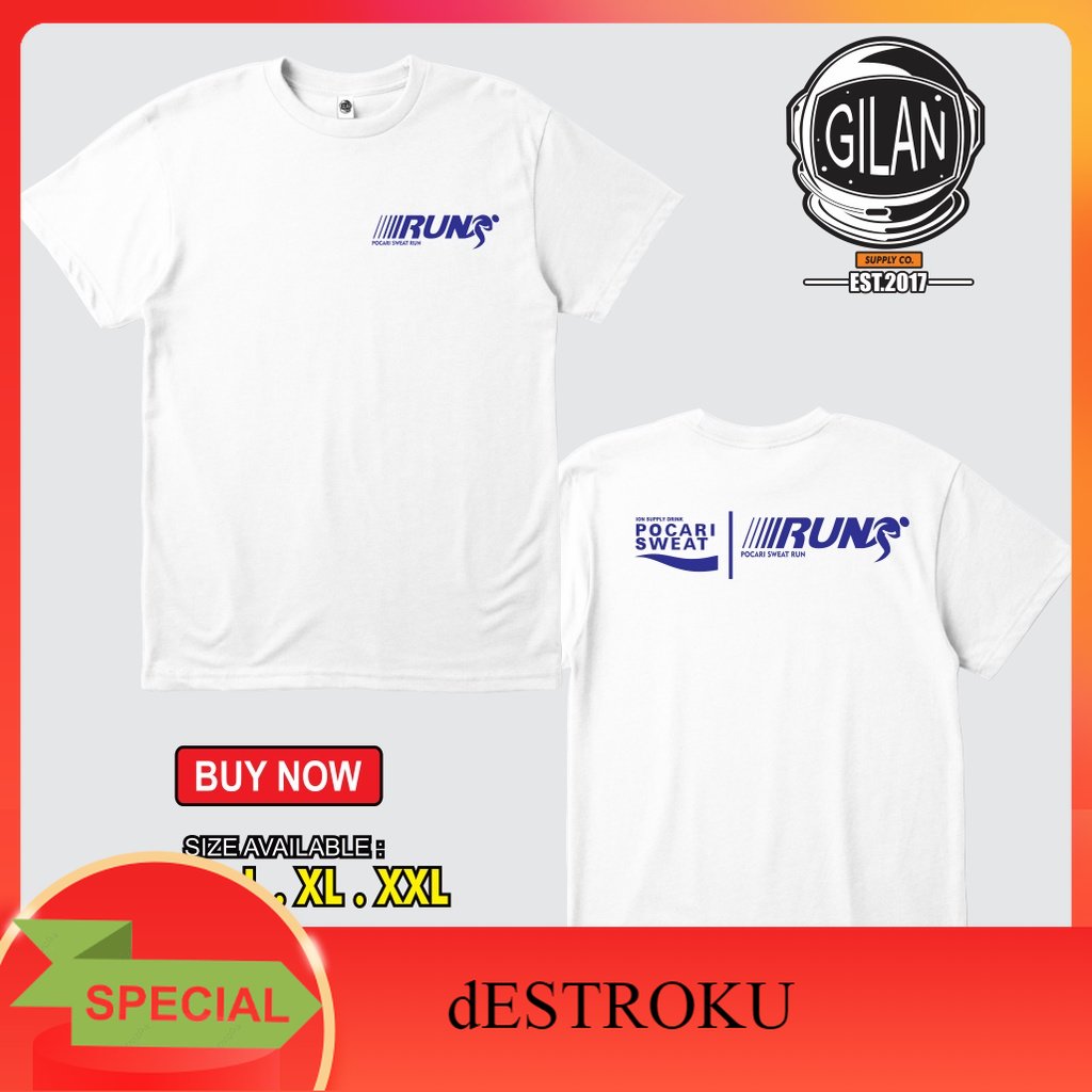KAOS BAJU POCARI SWEAT RUN MARATHON LOGO OLAHRAGA - dESTROKU CLOTH ... KAOS BAJU POCARI SWEAT RUN MARATHON LOGO OLAHRAGA - dESTROKU CLOTH ...