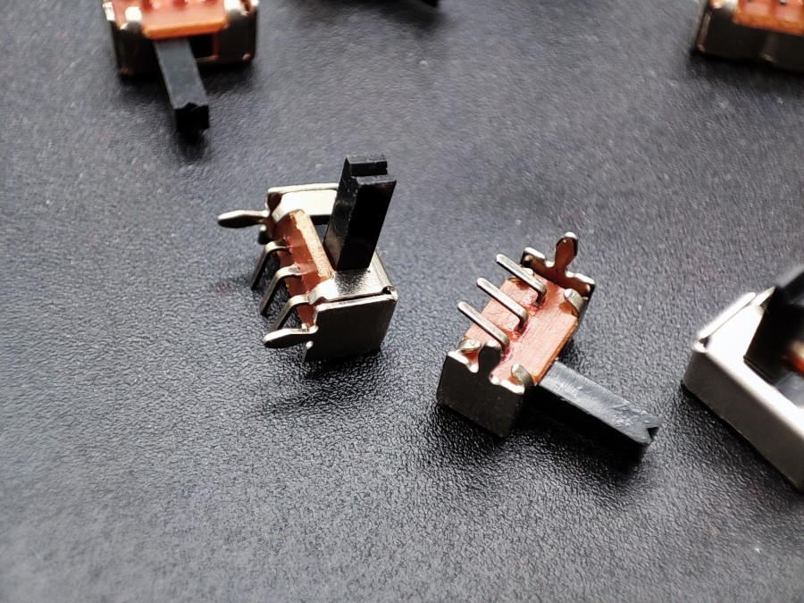 10pcs SK12D07VG6 3p 2 Position SPDT Mini Slide Switch geser SK12D07 ON ...