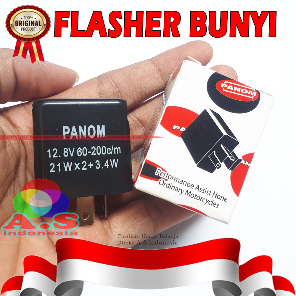 Fleser Sen Led CR7 PANOM AYOTO Sein Bunyi Kedip Cepat / Flasher Lampu Sen Motor 12V | Lazada ...
