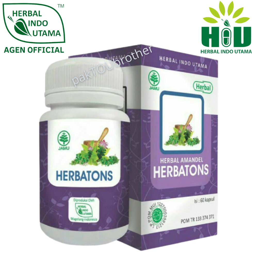 Herbatons Obat Radang Amandel Tenggorokan Tonsilitis Paling Ampuh - HIU ...