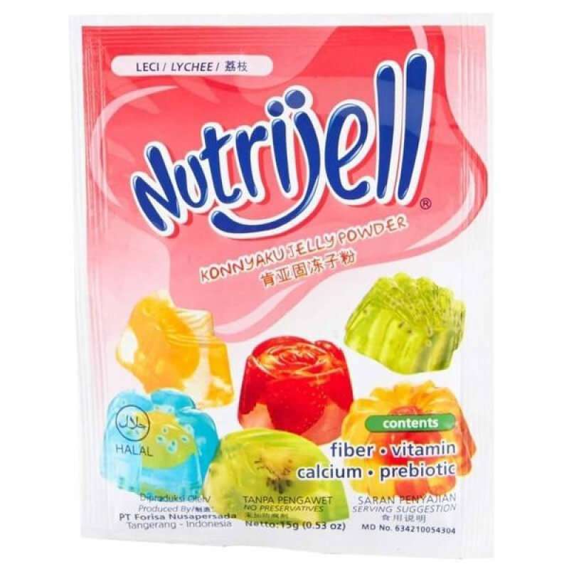 NUTRIJELL LECI/LYCHEE Sachets 12 x 15 gram | Lazada Indonesia