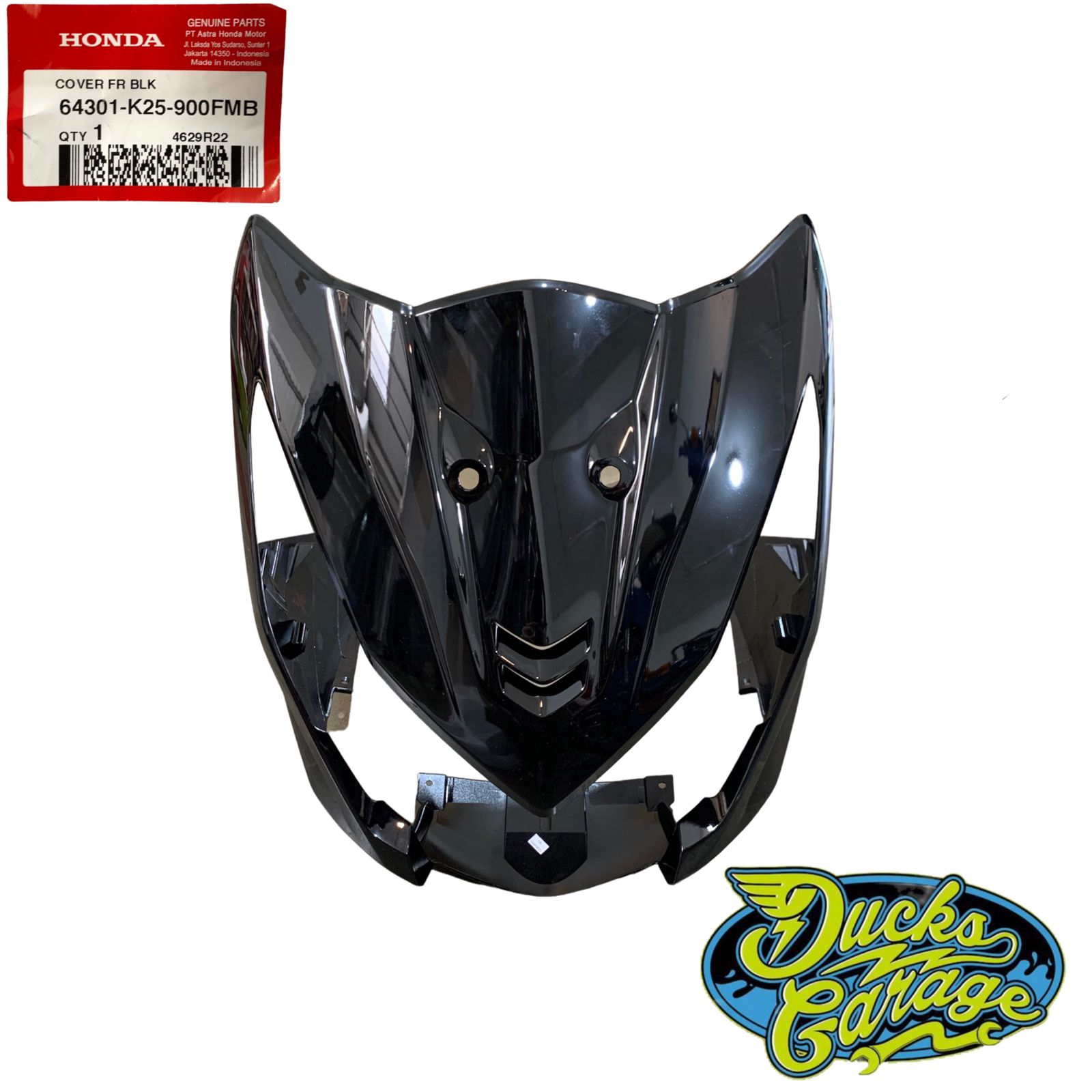 Cover Front Panel Lampu Depan Honda Beat Fi 2012 - 2016 Hitam Original ...