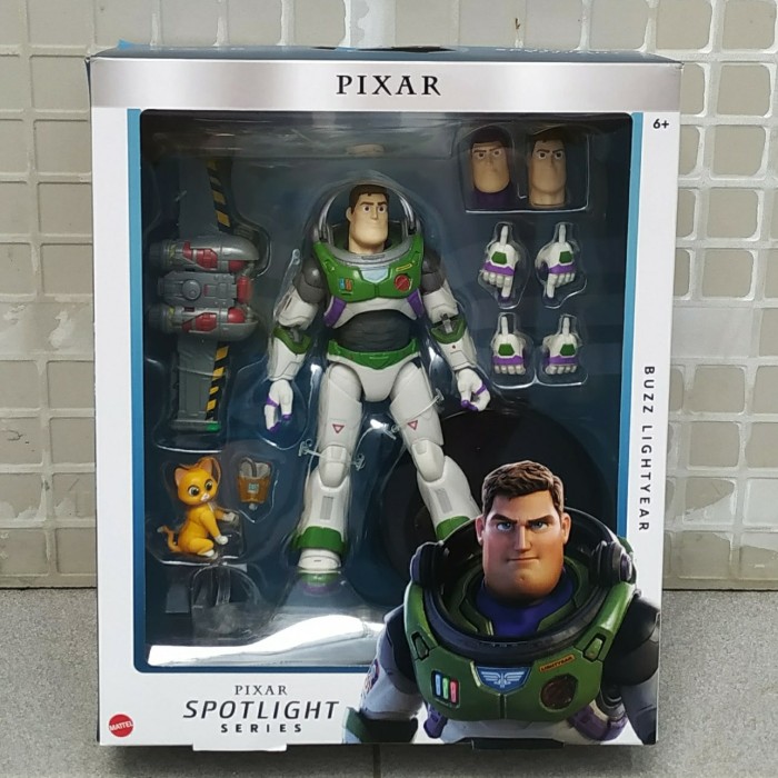 MATTEL PIXAR SPOTLIGHT SERIES BUZZ LIGHTYEAR SPACE RANGER TOY STORY ...