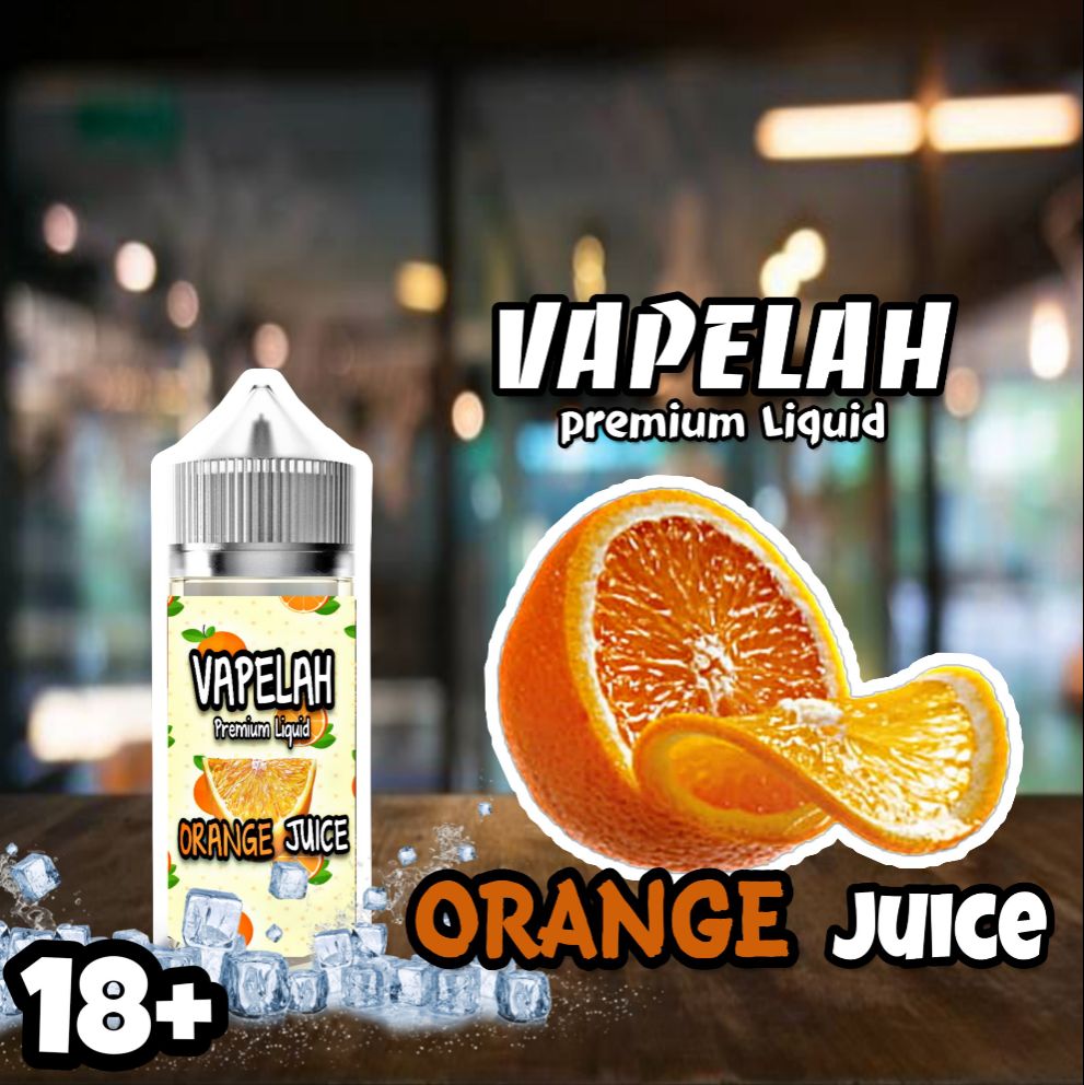 liquid Vape ORANGE JUICE premium Liquid Vape non NICOTINE LIQUID VAPE ...